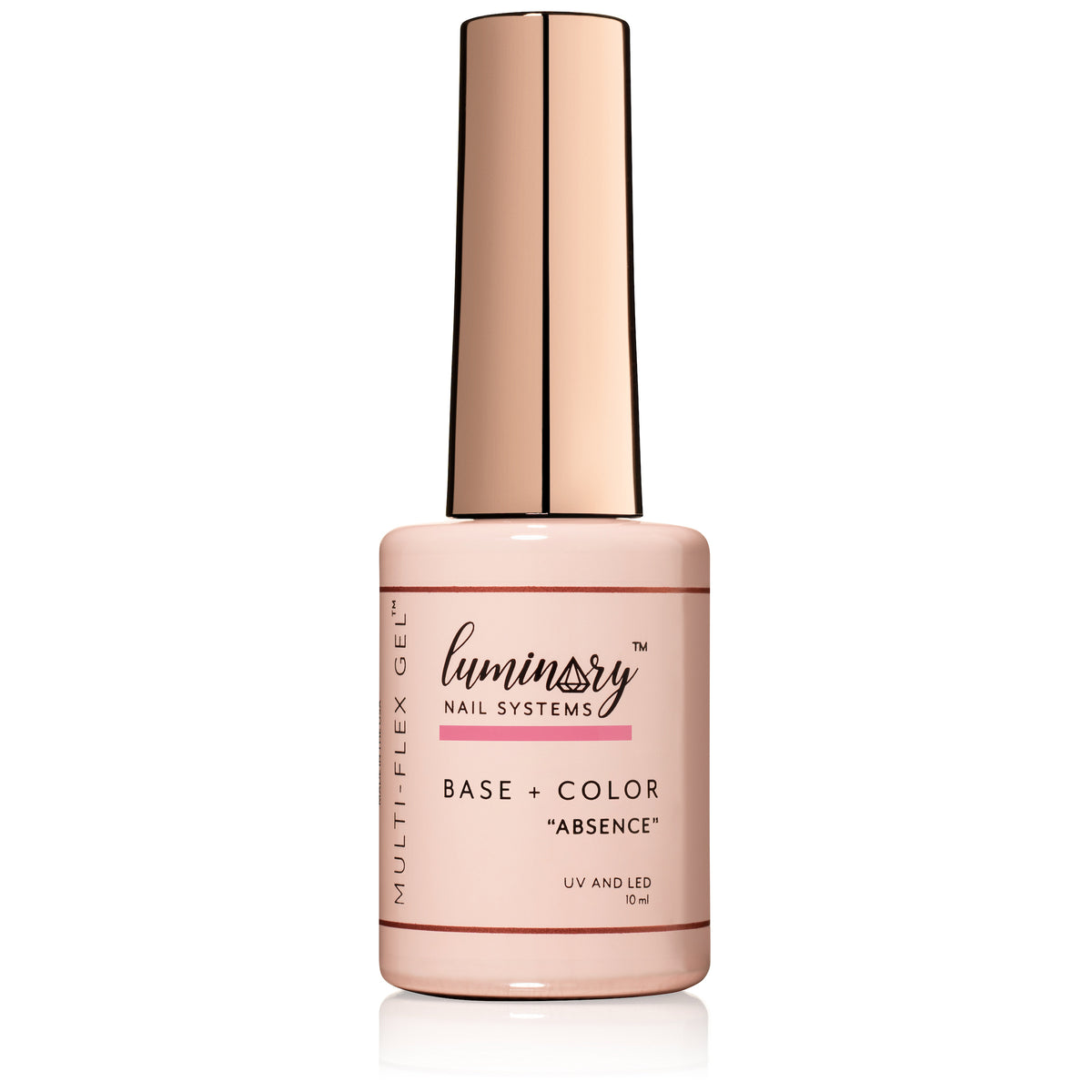 Black Builder Gel - Luminary 10ml Multi-Flex Gel "Absence" (Smokey ...
