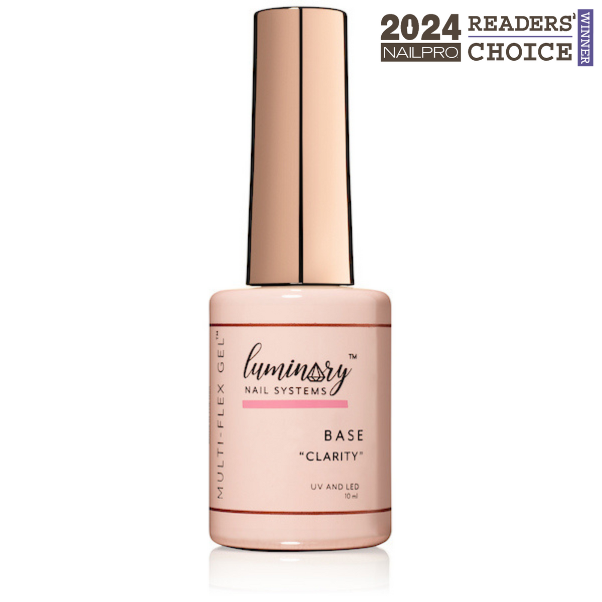Luminary Nail Systems 10ml Multi-Flex Gel "Clarity" (Clear) | Luminary ...