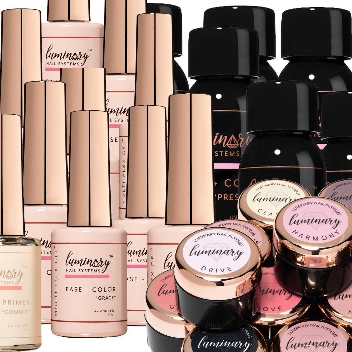 The Complete Collection — Every Multi-Flex Gel Shade | Luminary ...