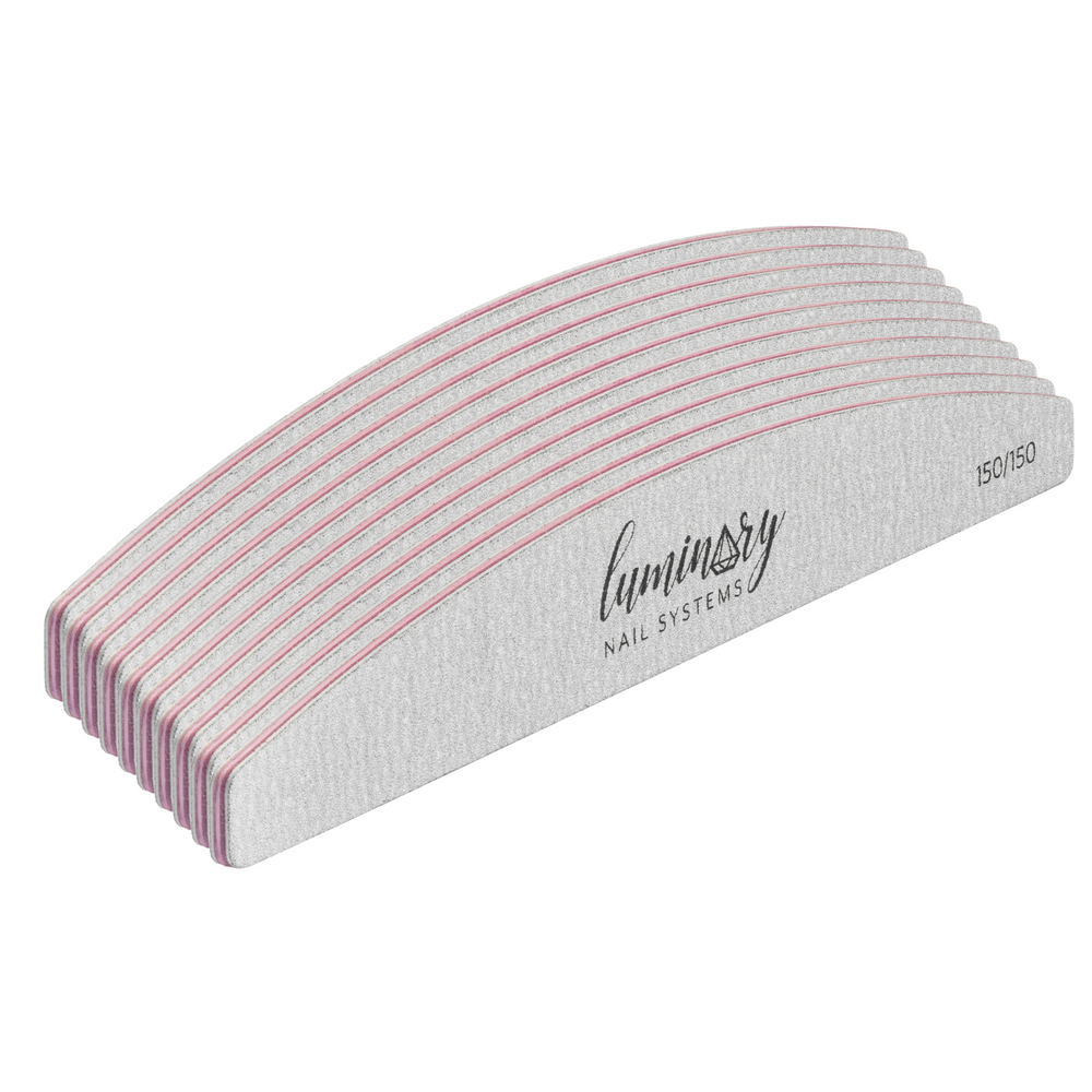 10 pack Luminary 150g Finishing Files *NEW* | Luminary Nail Systems